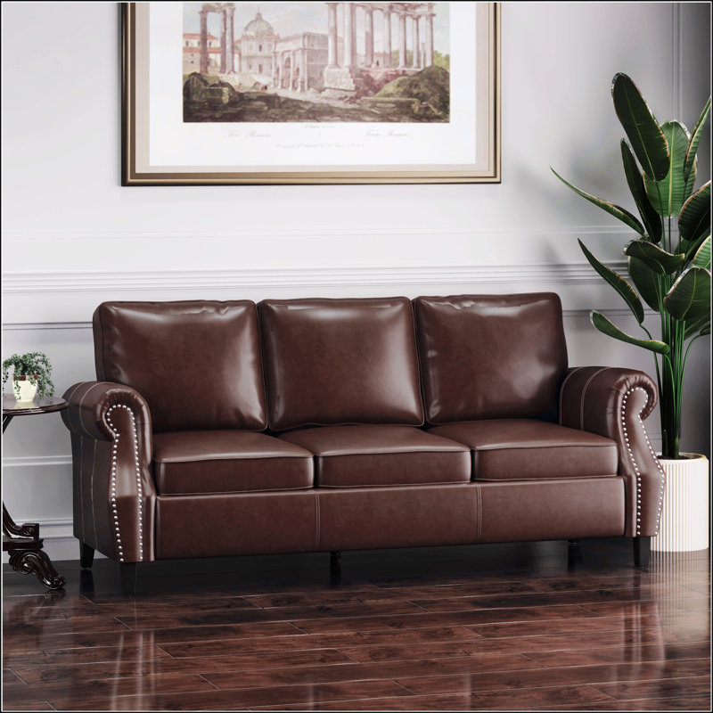 Dark brown 3 seater sofa store
